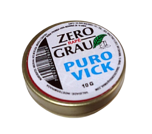 RAPÉ SEM TABACO ZERO GRAU PURO VICK 10G - XINGU - Armazém Santa Helena ...