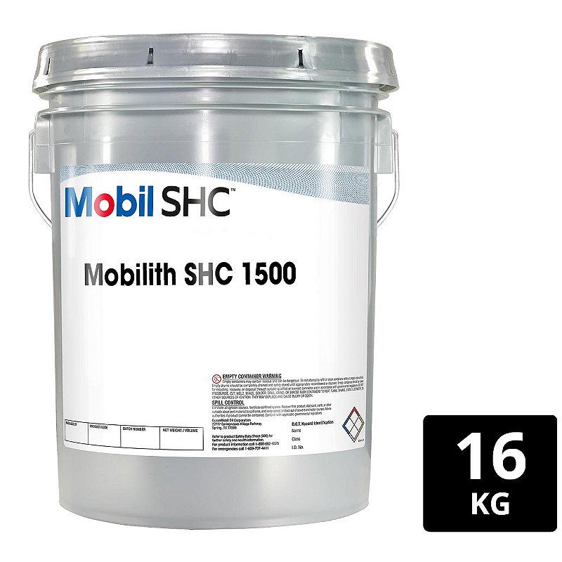 MOBILITH SHC 1500 BD 16KG - LUBCENTER LUBRIFICANTES