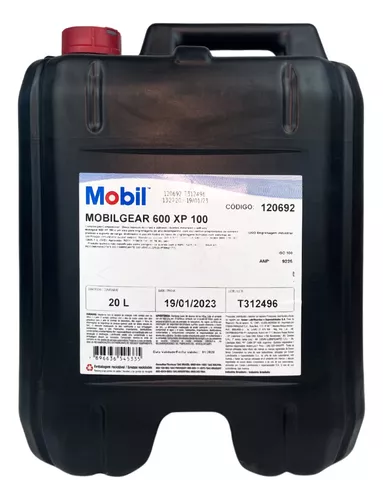 MOBILGEAR 600 XP 100 BD 20L - LUBCENTER LUBRIFICANTES