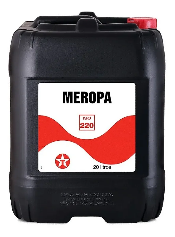 TEXACO MEROPA 220 BD 20L OLEO PARA ENGRENAGENS INDUSTRIAIS - LUBCENTER ...