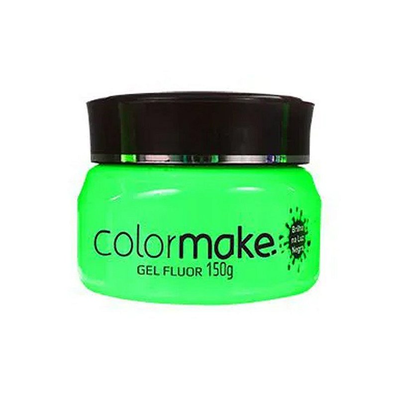 Gel Fluorescente Verde 150g - 1 unidade - ColorMake - Rizzo - Rizzo ...