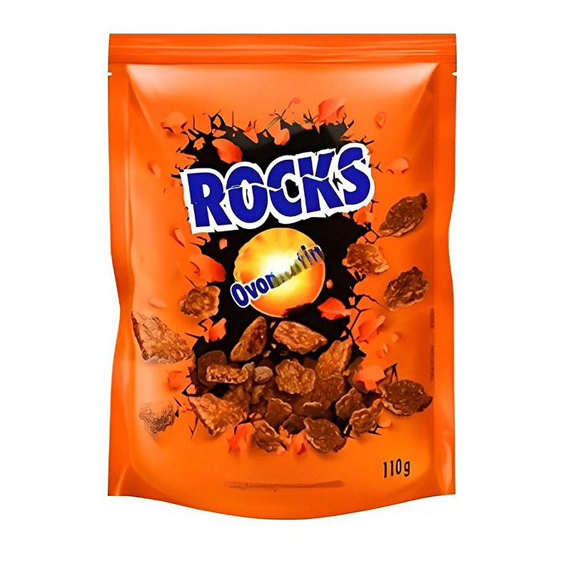 Chocolate Ovomaltine Rocks 110g - Rizzo Embalagens - Rizzo Embalagens