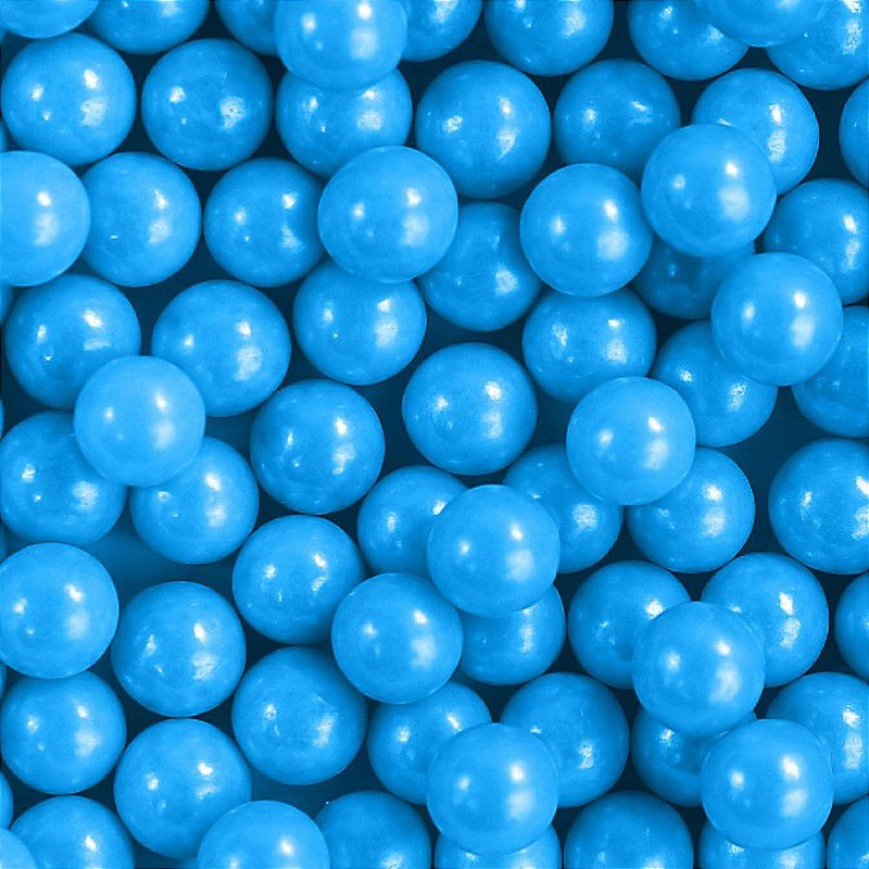 Confeito Sugar Beads Perolizados Azul Escuro - 6mm - 1 unidade - Cromus ...