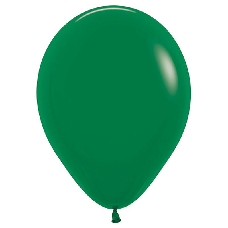 Balão de Festa Latéx Fashion - Verde Selva (Cor:032) - Sempertex ...