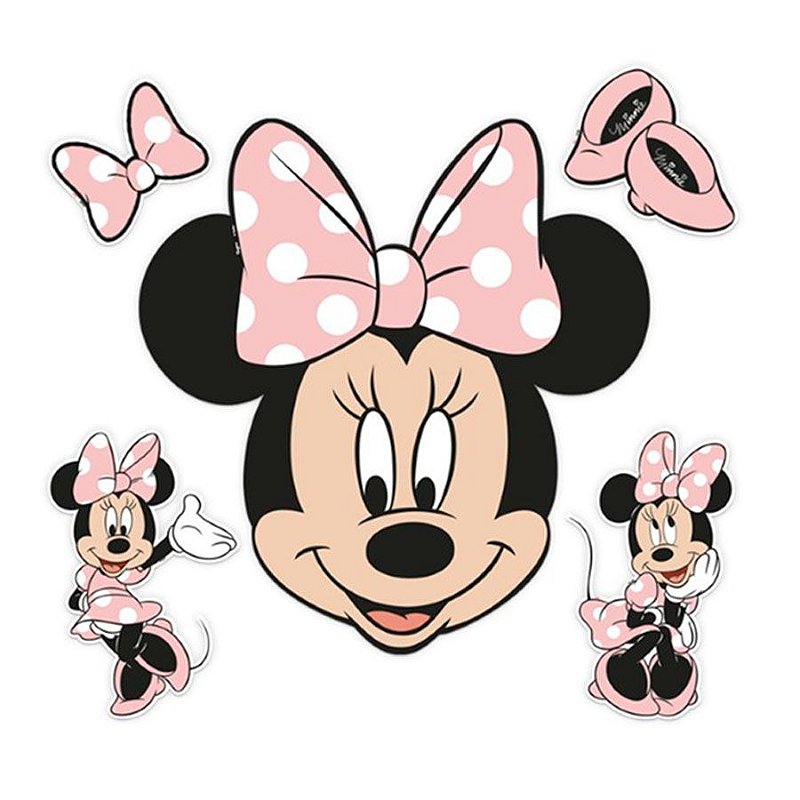 Kit Decorativo - Minnie Mouse Rosa - 1 unidade - Regina - Rizzo - Rizzo ...