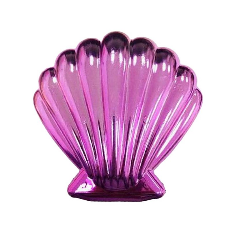 Concha Decorativa - Rosa Metalizado - 1 unidade - Rizzo - Rizzo Embalagens