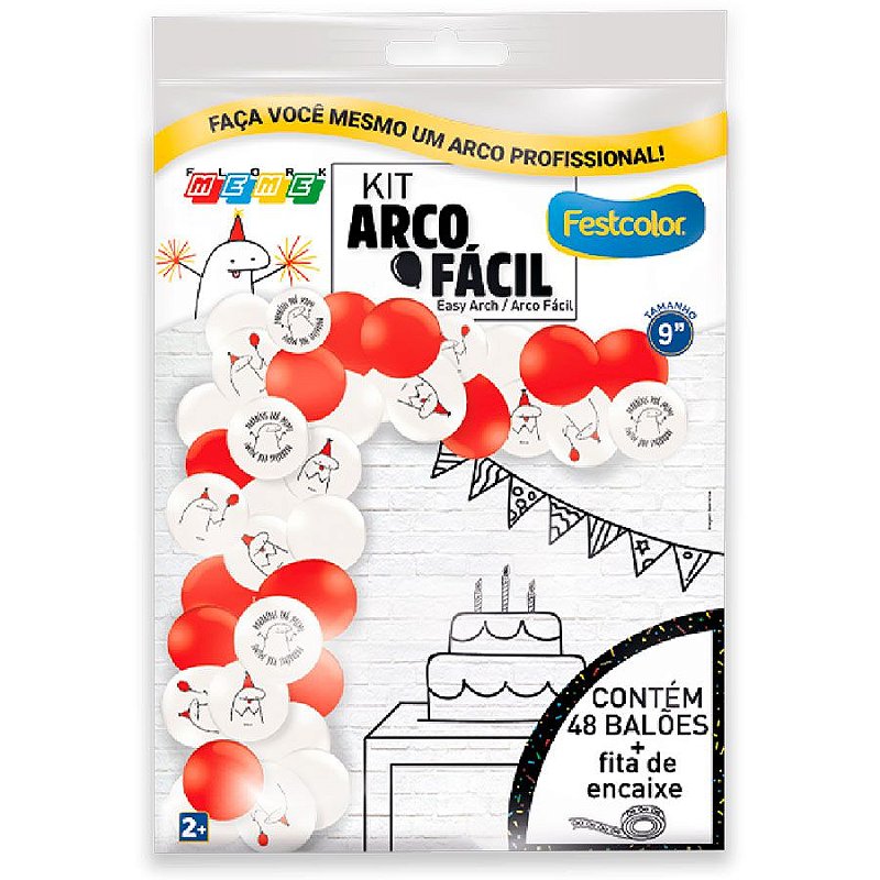 Kit Arco Fácil - Flork - 1 unidade - Festcolor - Rizzo - Rizzo Embalagens
