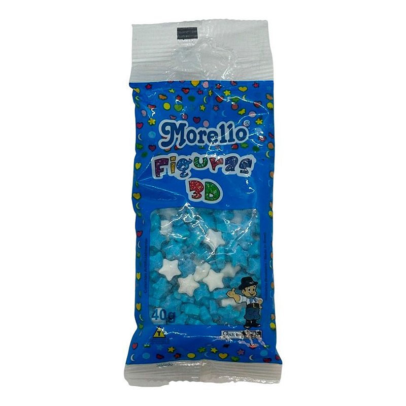 Confeito Figura Estrela Boy - 1 unidade - Morello - Rizzo - Rizzo ...
