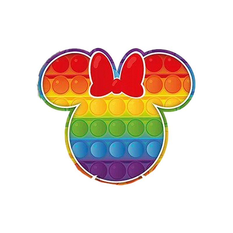 Kit Decorativo - Minnie Pop It 4 partes - 1 unidade - Regina - Rizzo ...