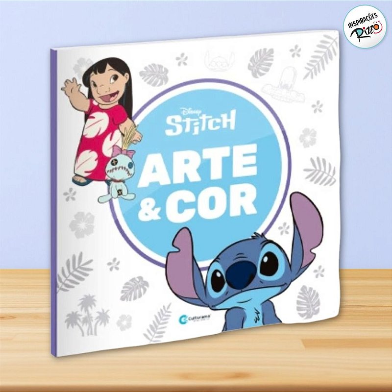 Livro Arte e Cor Stitch - 1 unidade - Disney Original - Rizzo - Rizzo ...