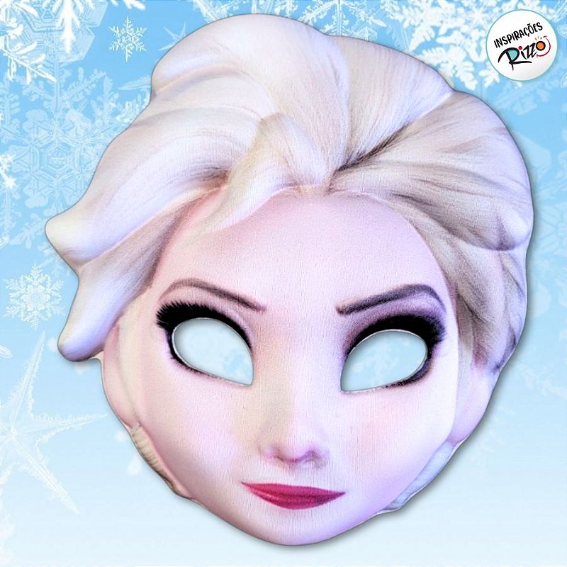 Máscara de EVA - Elsa - Frozen 2 - 1 unidade - Disney Original - Rizzo ...