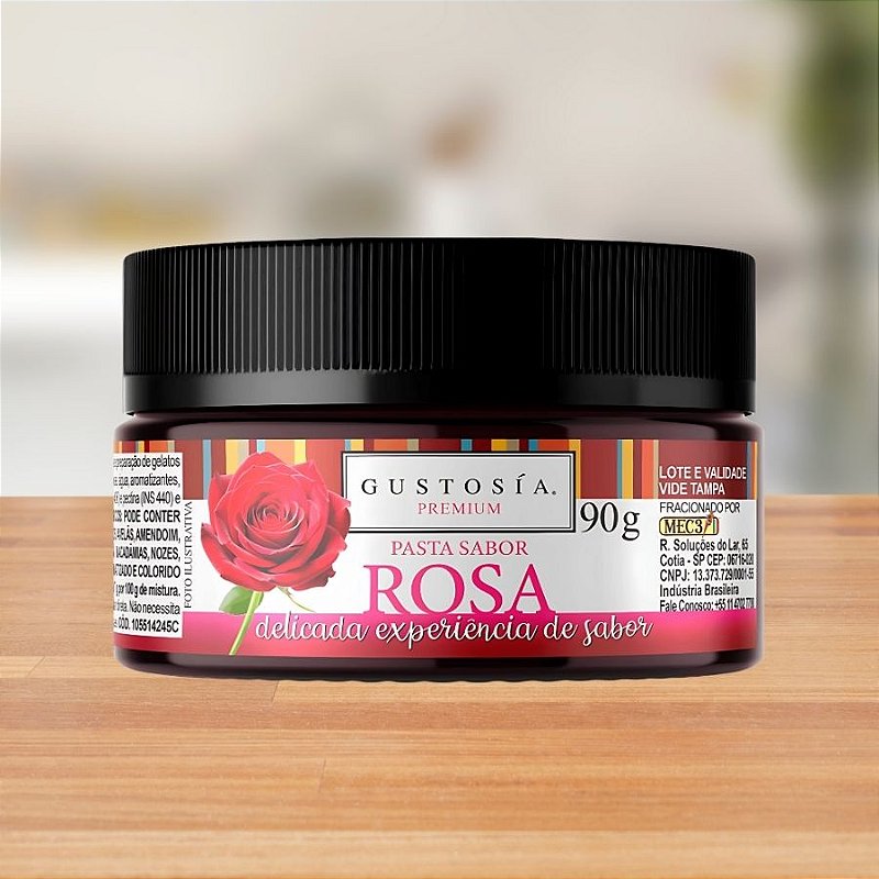 Pasta Saborizante Sabor Rosa - 90g - 1 unidades - Gustosía - Rizzo ...