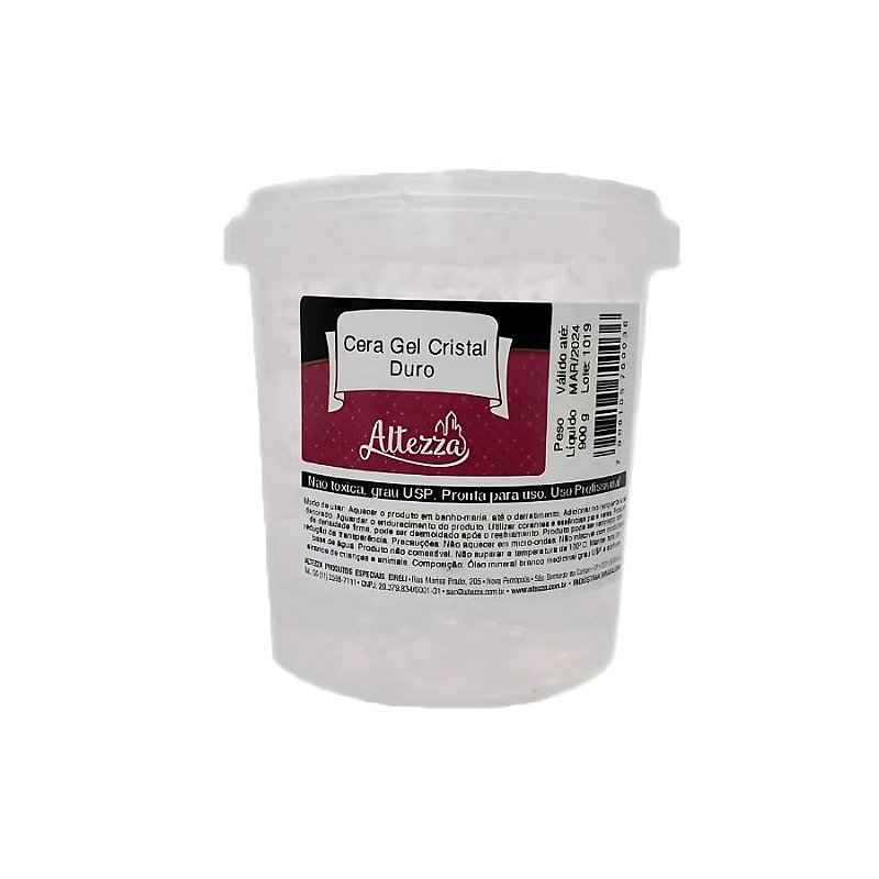 Cera Gel Cristal Dura Para Vela - 900g - 1 unidade - Rizzo - Rizzo ...