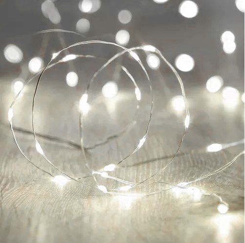 Fio de Led Branco 5 Metros - 1 Unidade - Global Rizzo Festas - Rizzo ...