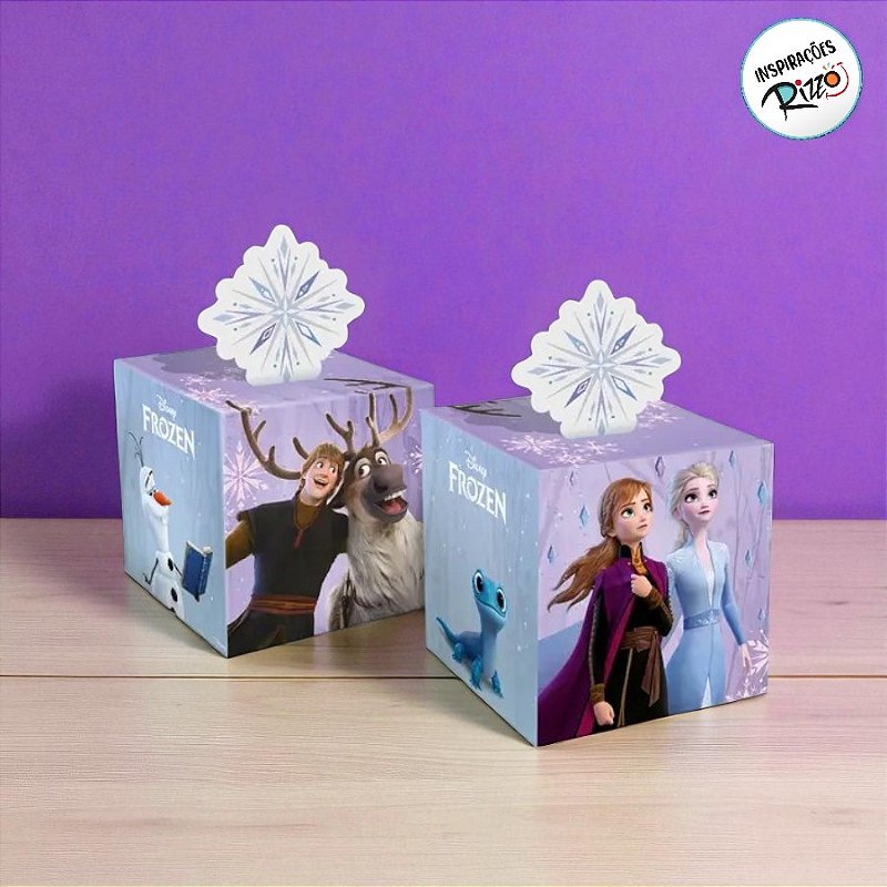 Caixa Surpresa - Frozen - 4 unidades - Disney Original - Rizzo - Rizzo ...