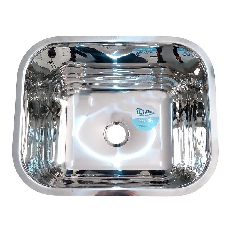 Cuba Industrial Inox 304 50x40x25 Alto Brilho - Tec Inox - TEC ...