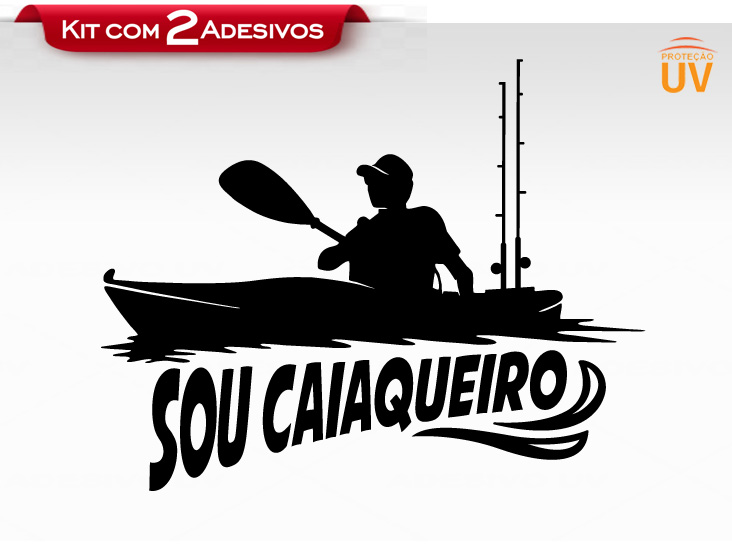 Adesivo Sou Caiqueiro II - ClubedoAdesivo.com Adesivo Sou Caiqueiro II - ClubedoAdesivo.com