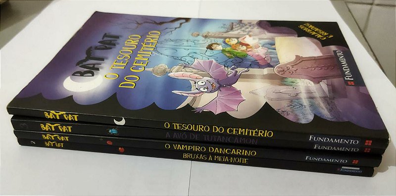 Kit - Bat Pat (4 volumes) - Seboterapia - Livros