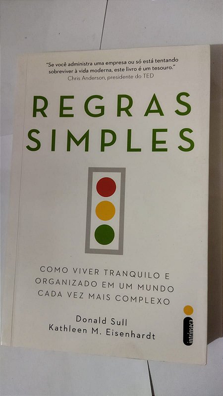 Regras Simples - Donald Sull - Seboterapia - Livros
