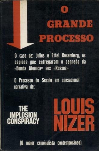 O Grande Processo - Louis Nizer (marcas) - Seboterapia - Livros