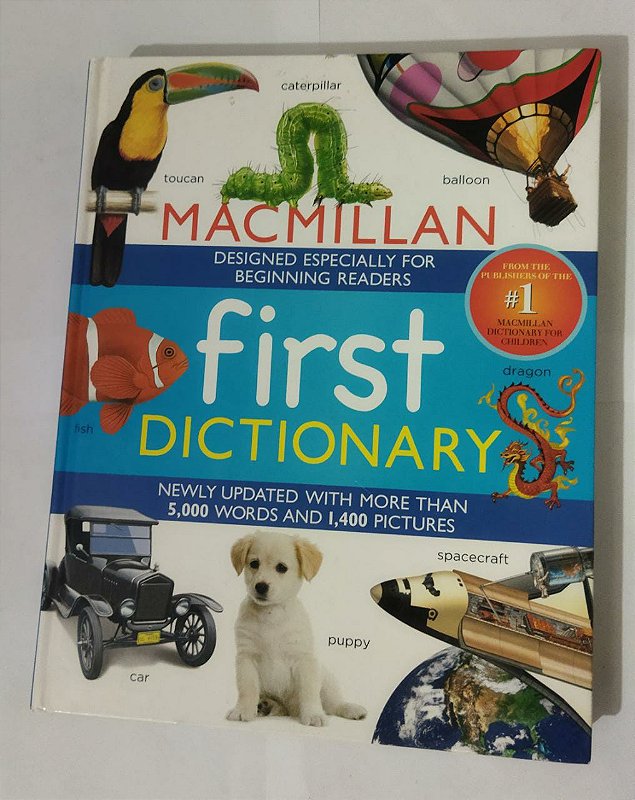 Macmillan - First Dictionary (Inglês) - Seboterapia - Livros