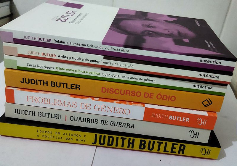 Kit 7 Livros - Judith Butler - Seboterapia - Livros