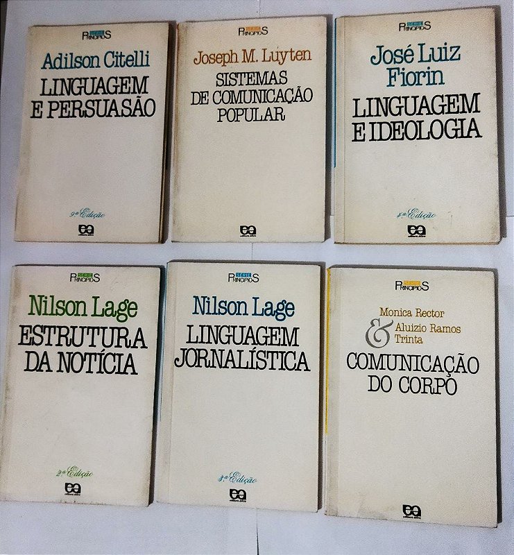 Kit 6 Livros - Série Princípios - Seboterapia - Livros