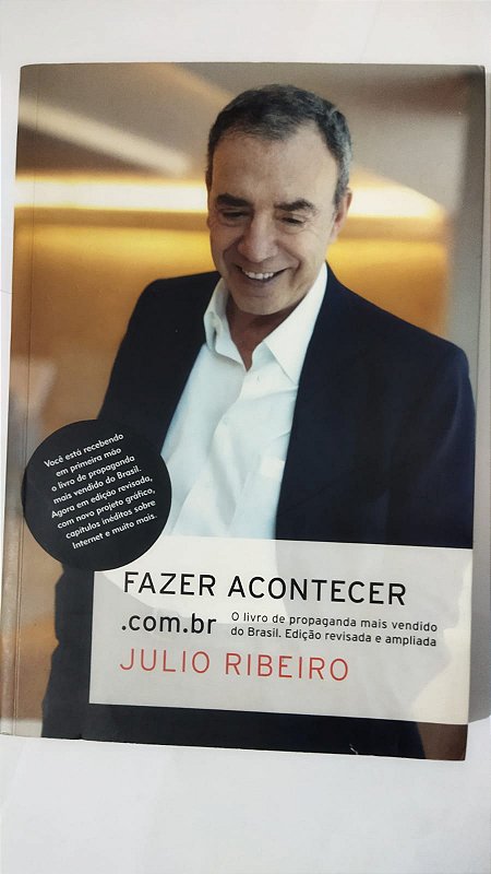 Fazer Acontecer.com.br - Julio Ribeiro - Seboterapia - Livros