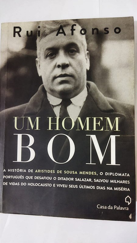 Um Homem Bom - Rui Afonso - Seboterapia - Livros