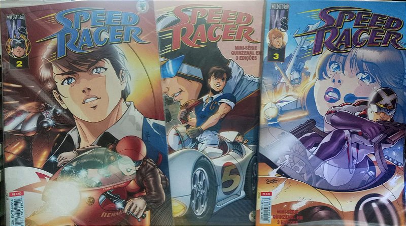 Speed Racer - Mini-série em 3 edições WS HQ - Seboterapia - Livros