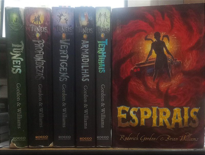 Kit Túneis - Roderick Gordon - 6 Volumes - Seboterapia - Livros