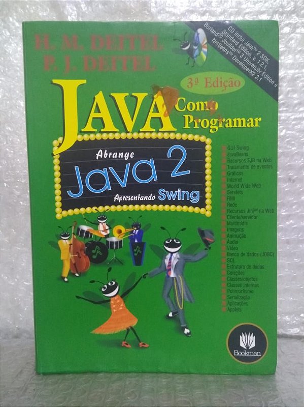 Java Como Programar H M Deitel E P J Deitel Seboterapia Livros
