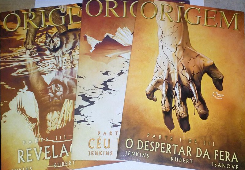Origem - Série completa - 3 volumes Wolverine - Seboterapia - Livros