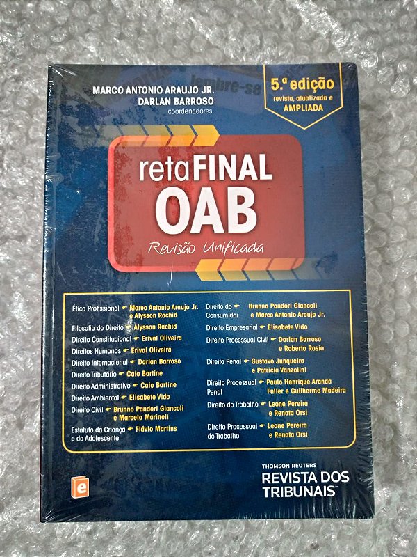 Reta Final OAB Revisão Unificada - Marco Antonio Araujo Jr. E Darlan ... Reta Final OAB Revisão Unificada - Marco Antonio Araujo Jr. E Darlan ...