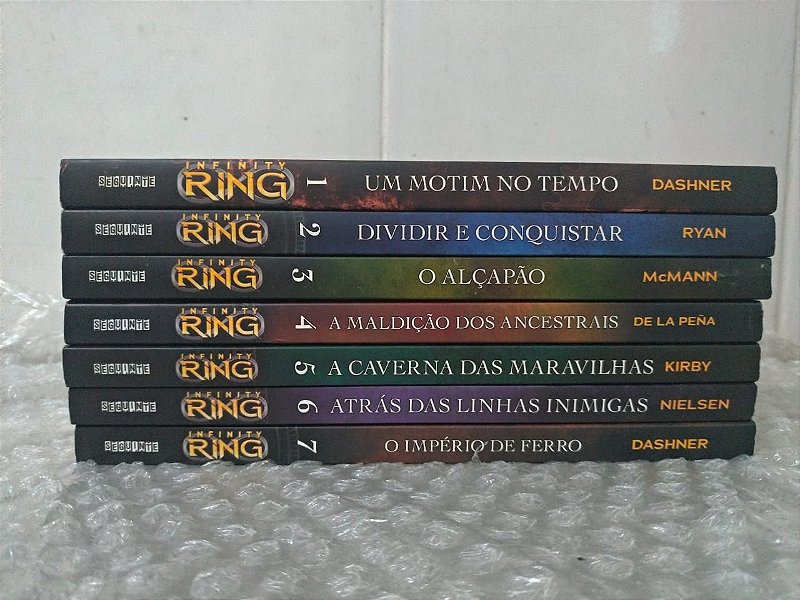 Coleção Infinity Ring - James Dashner C/7 Volumes - Seboterapia - Livros
