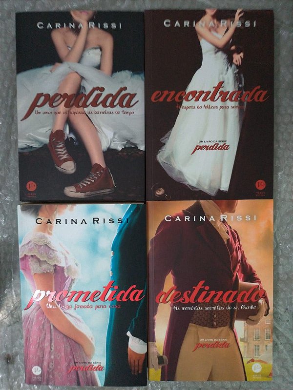 Coleção Série Perdida - Carina Rissi C/4 Livros - Seboterapia - Livros