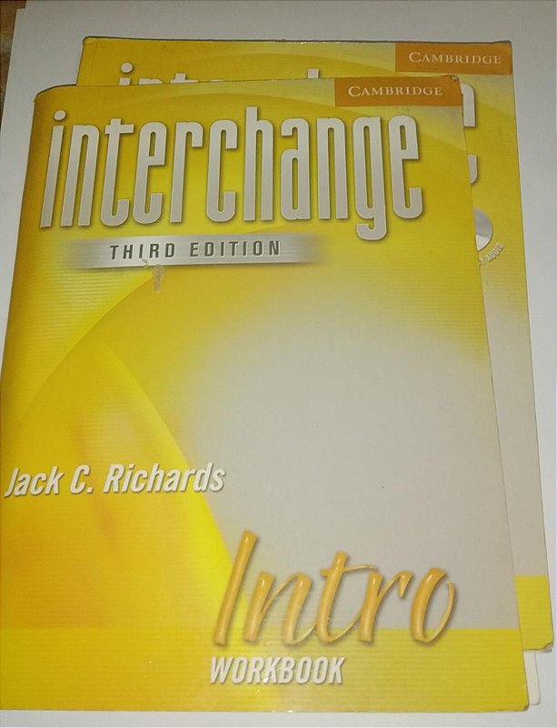 Interchange - Jack C. Richards - 2 volumes - Seboterapia - Livros
