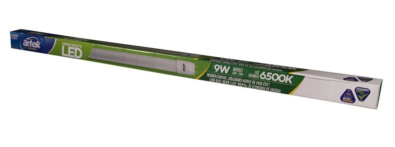 Lâmpada LED 9W 110/220V 6500K G13 Tubular - 4284 - Artek - Amazon ...