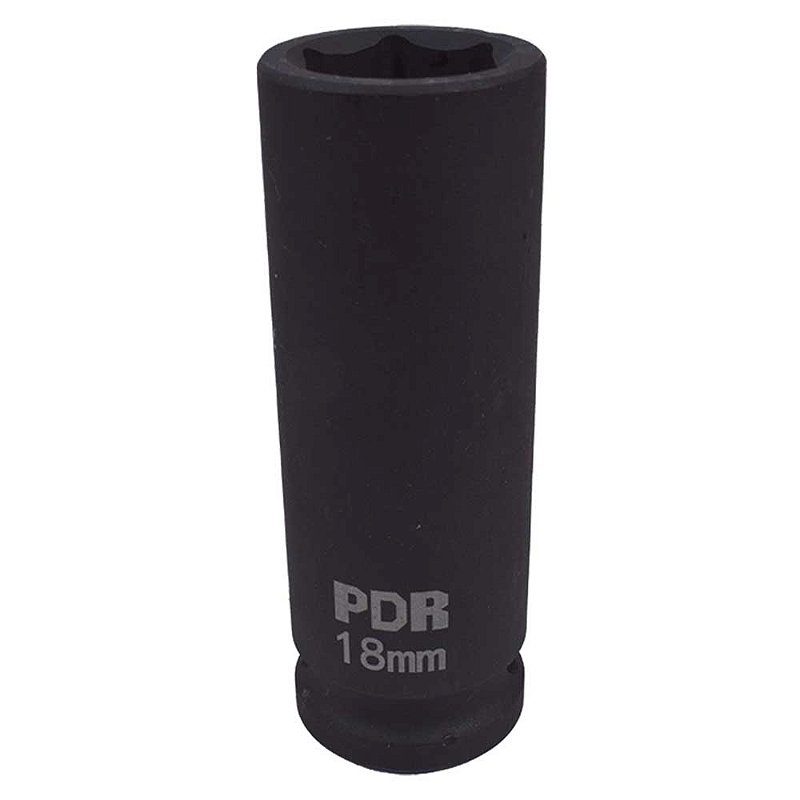 Soquete de Impacto Longo 1/2" 18MM (PRETO) - PRO-1218L BERLINER ...