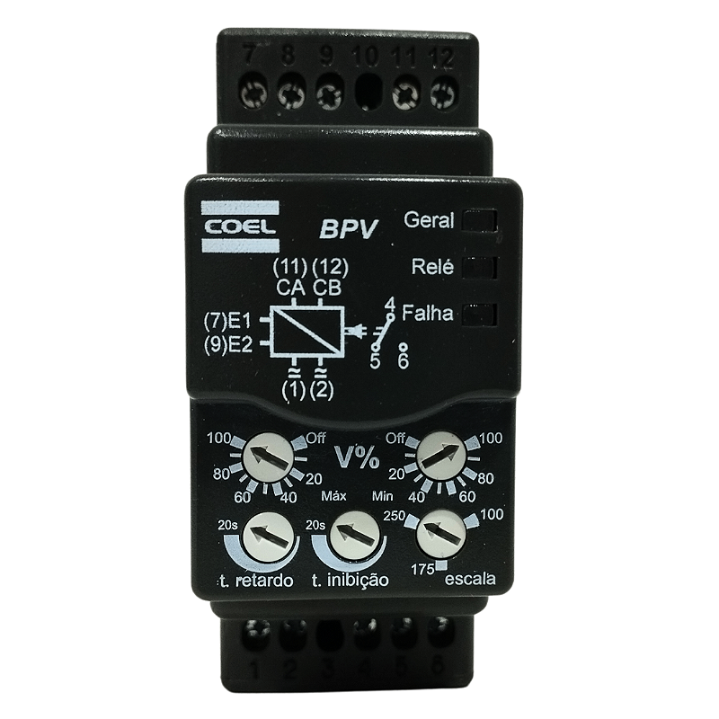 Rele Eletrônico Digital COEL BPVWA-P 24-240VCA/VCC ALTA - Difusor ar condicionado