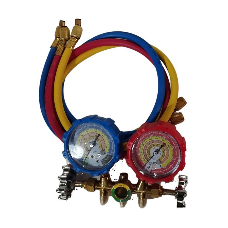 MANIFOLD GAS R600 R290 C/MANGUEIRA 90CM SURYHA - Difusor ar condicionado