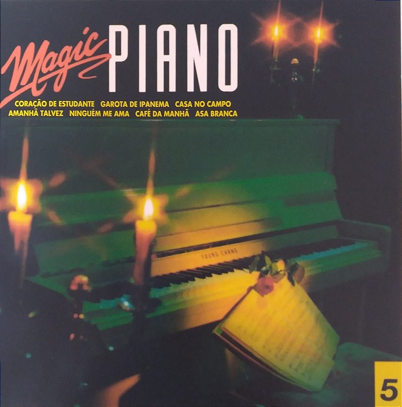 CD - Magic Piano - Vol.5 (Vários Artistas) - Colecionadores Discos ...