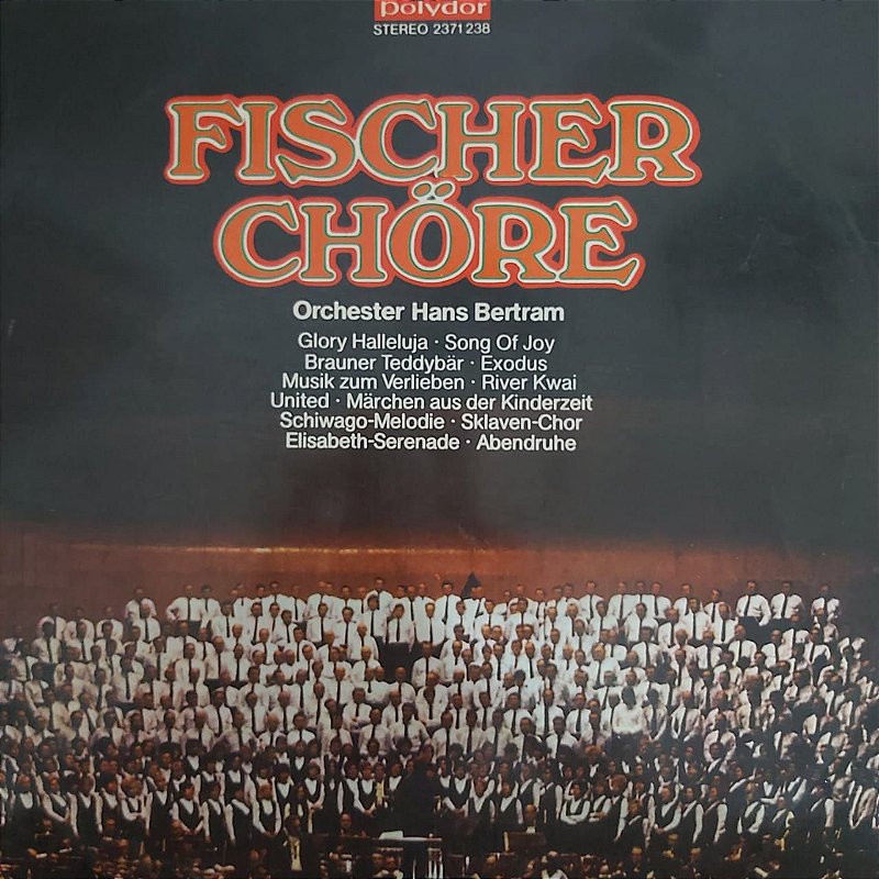 LP - Fischer Chöre - Orchester Hans Bertram (Importado Alemanha ...