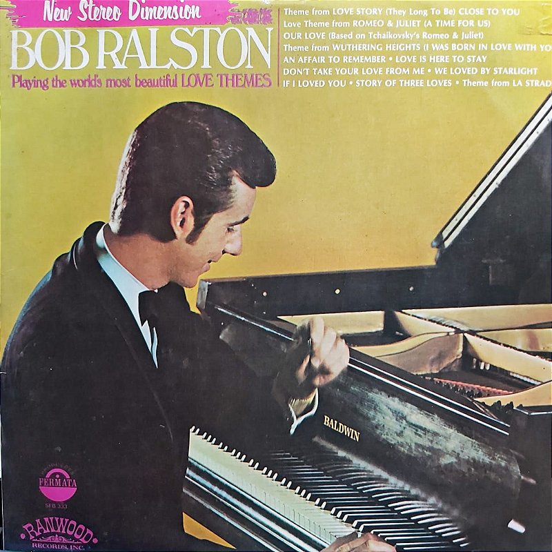 LP - Bob Ralston – Playing The World's Most Beautiful Love Themes ...