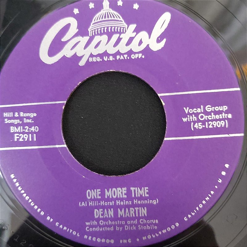 COMPACTO - Dean Martin – One More Time / Try Again (Importado US ...