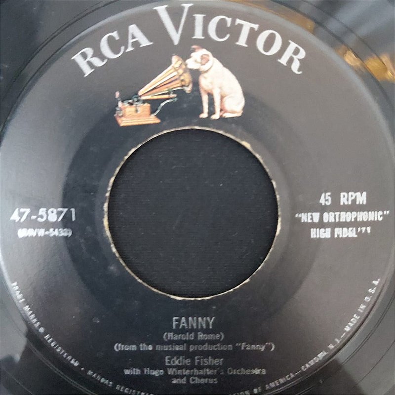 COMPACTO - Eddie Fisher – Count Your Blessings / Fanny (Importado US ...