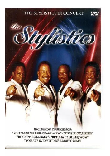DVD - The Stylistics – Live - Colecionadores Discos - vários títulos em Vinil, CD, Blu-ray e DVD