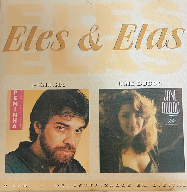 Peninha, Jane Duboc – Eles E Elas - Colecionadores Discos - vários títulos em Vinil, CD, Blu-ray ...