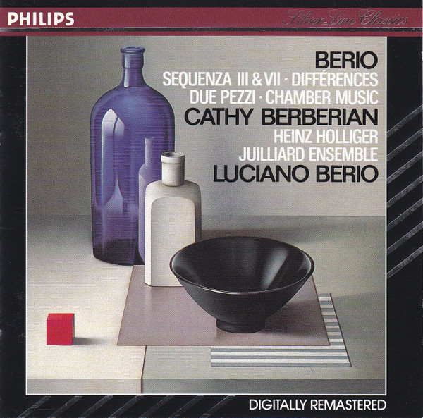 CD Berio – Sequenza III & VII - Différences - Due Pezzi - Chamber Musi ...