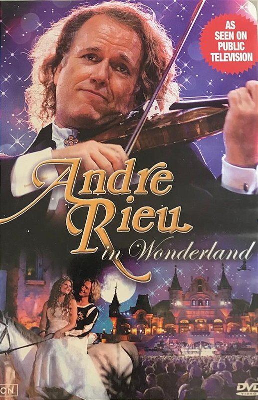 DVD André Rieu - In Wonderland ( c/ encarte ) - Importado USA ...
